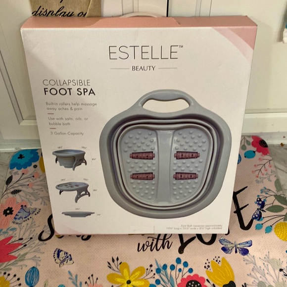 Accessories | Estelle Beauty Collapsible Foot Spa | Poshmark